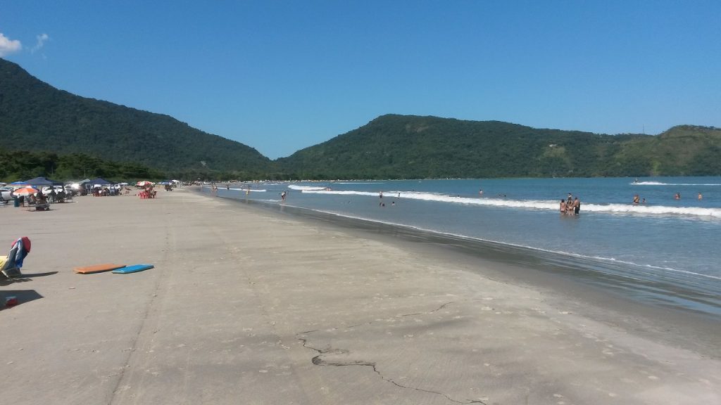 Praia de Ubatumirim - Localizada na região norte de Ubatuba